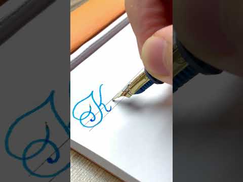 Karla - name handwriting with fountain pen #calligraphy #satisfying #fountainpen #handwriting