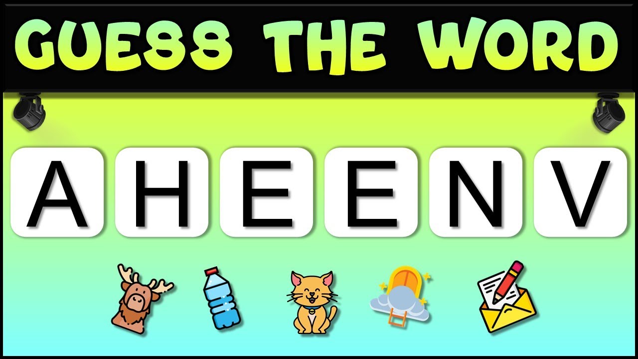 Scrambled Word Game #14 | 6 Letter words | Jumbled Words | Facts & Fun with Tez
