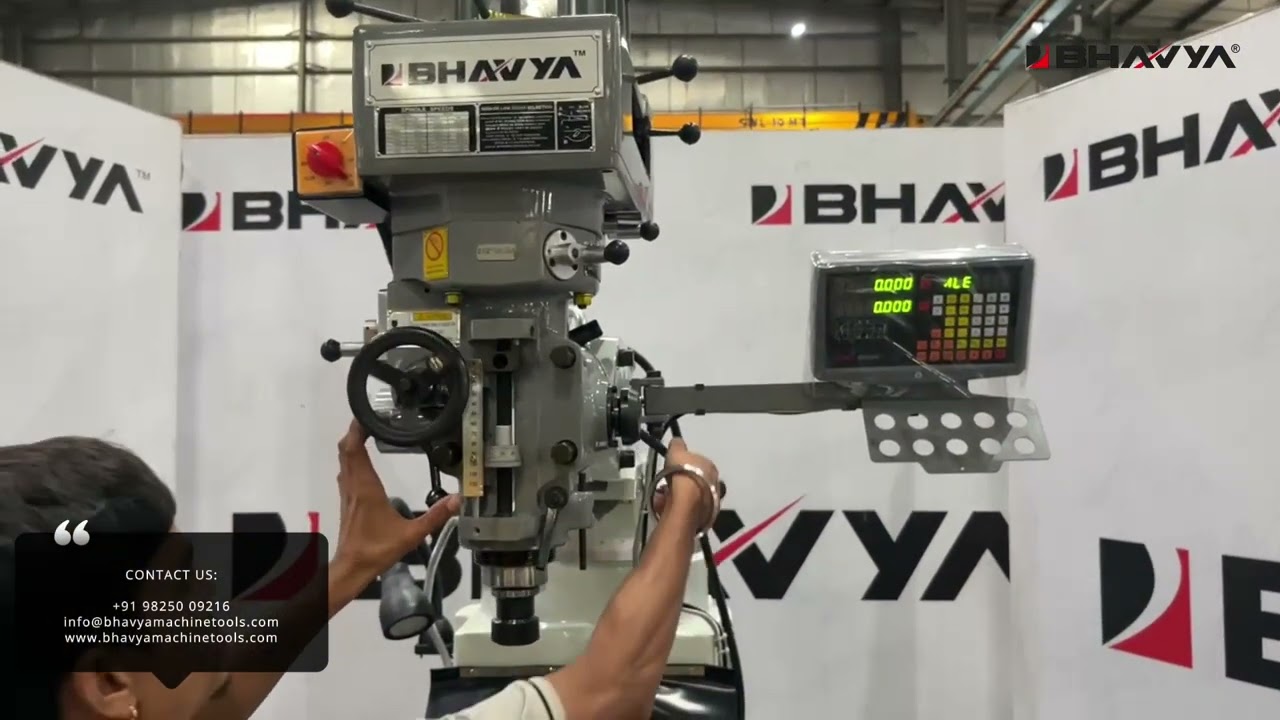 Vertical Turret Milling Machine M4SA – Ultimate Precision & Power in Milling