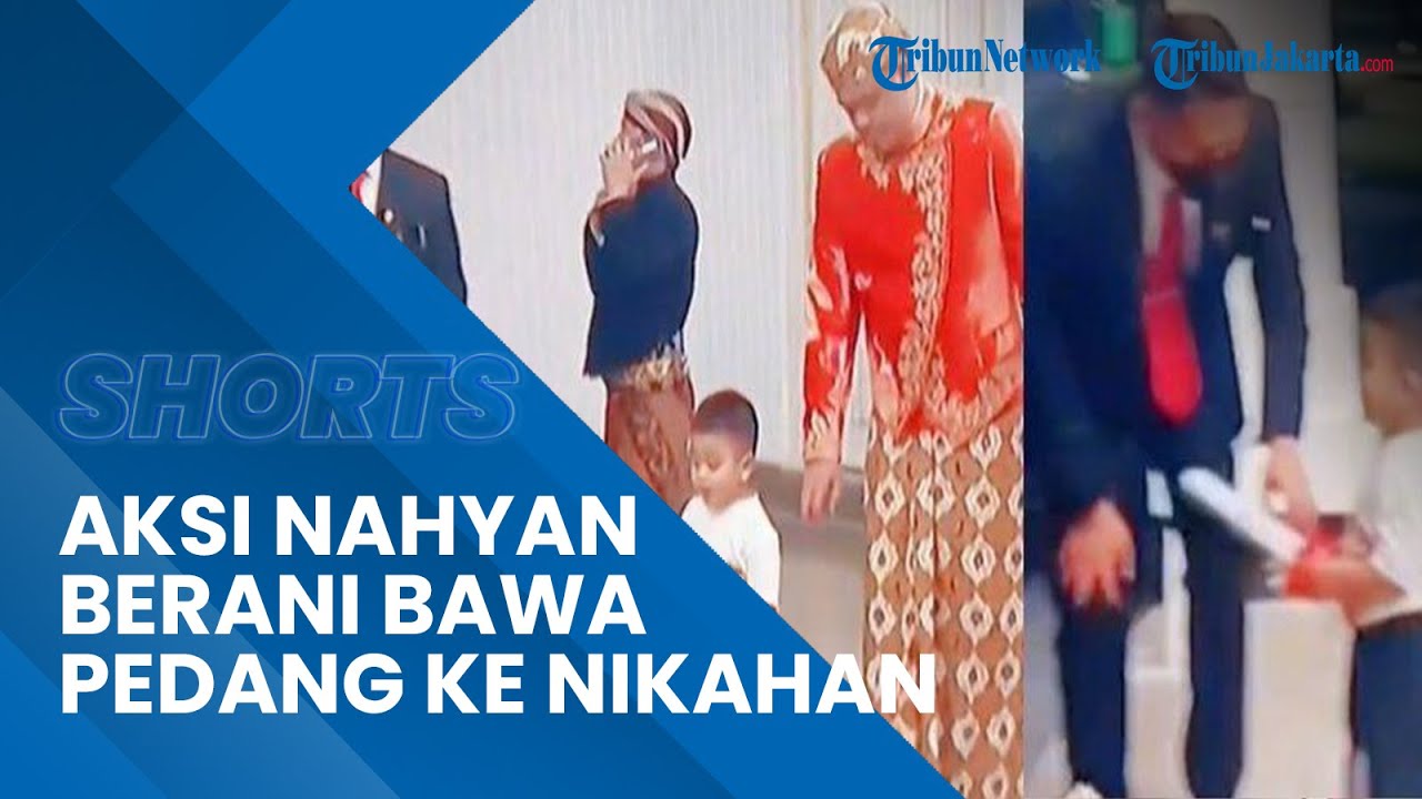 Aksi Lucu Panembahan Al Nahyan Berani Bawa 'Pedang' ke Pernikahan Kaesang-Erina - Tribun Video