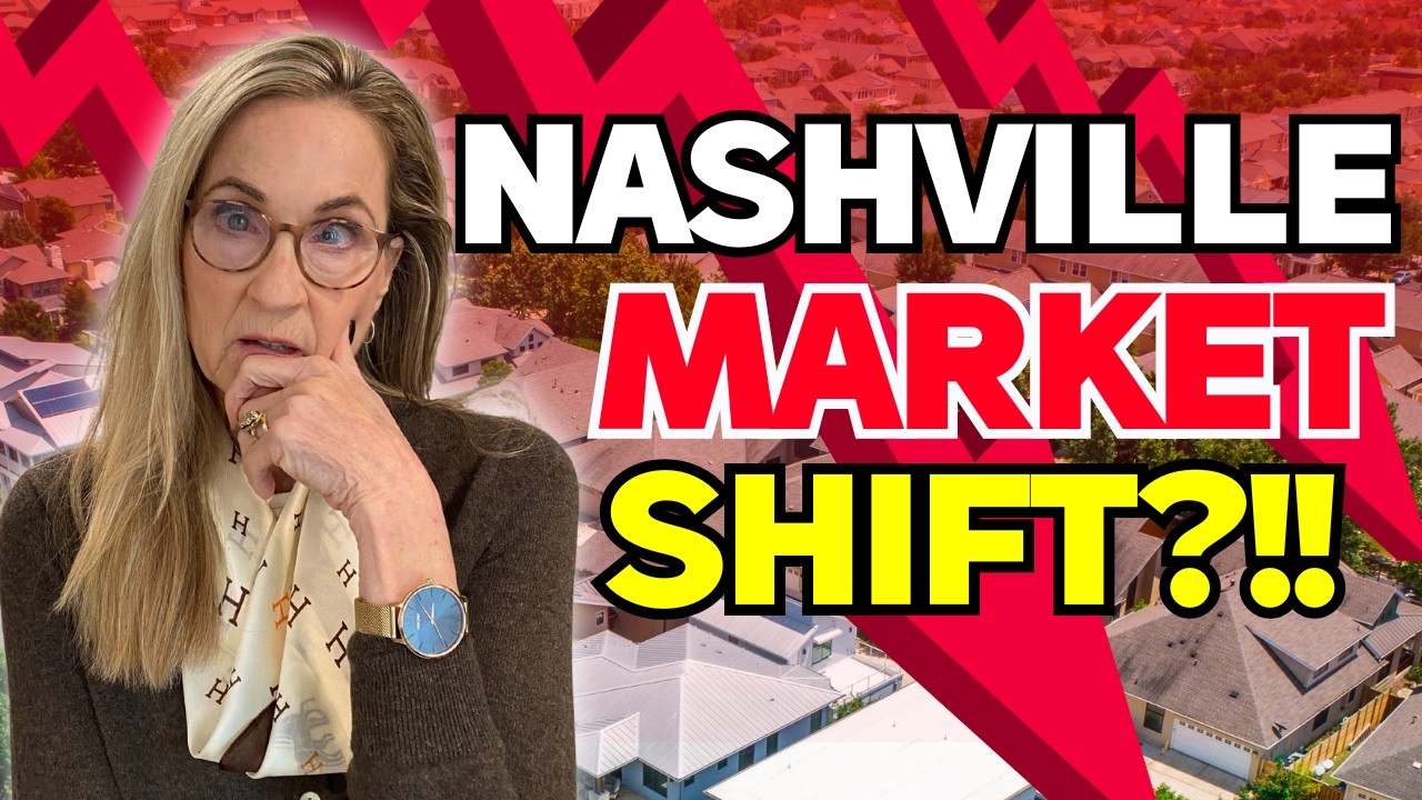 NASHVILLE Tennessee Housing Market Shift 2025: Why It’s Now a BUYERS Market