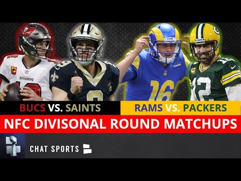 NFL Playoff Picture, Schedule, Bracket, Matchups, Dates/Times For 2021 NFC Playoffs Divisional Round