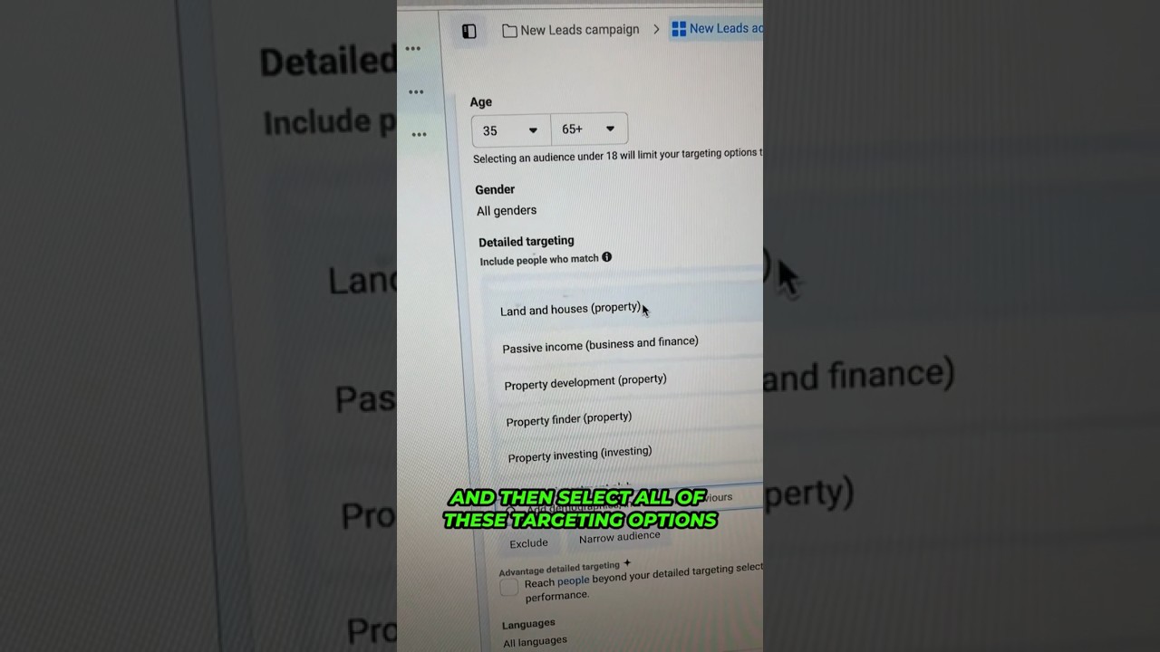 How to target property investors with Facebook ads!🏠