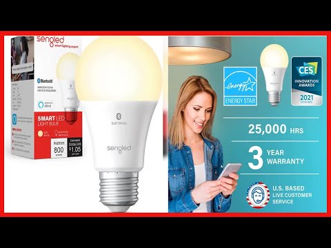 Sengled Smart Bulb, Alexa Light Bulb Bluetooth Mesh, Smart Light Bulbs That Work with Alexa Only