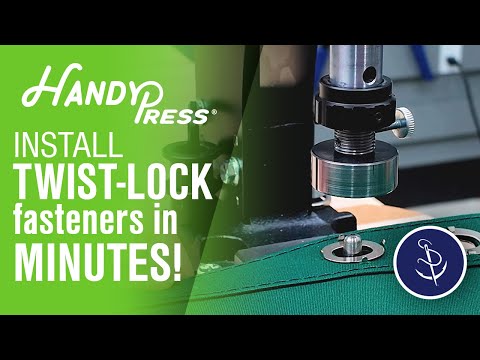 Install Twist Lock Fasteners in Minutes Using HandyPress®