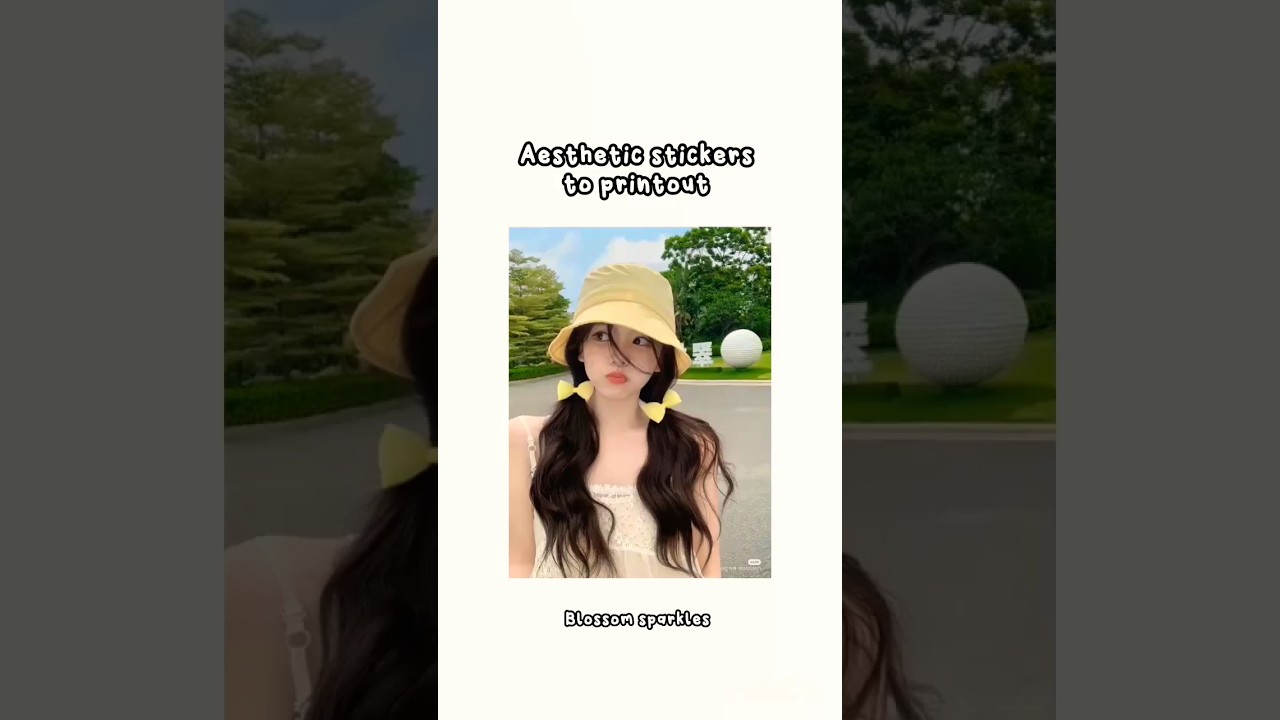 Aesthetic stickers printout #aesthetic #beautiful