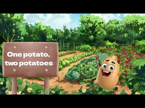 Count & Move with the Potato Song! | Kids Nursery Rhyme