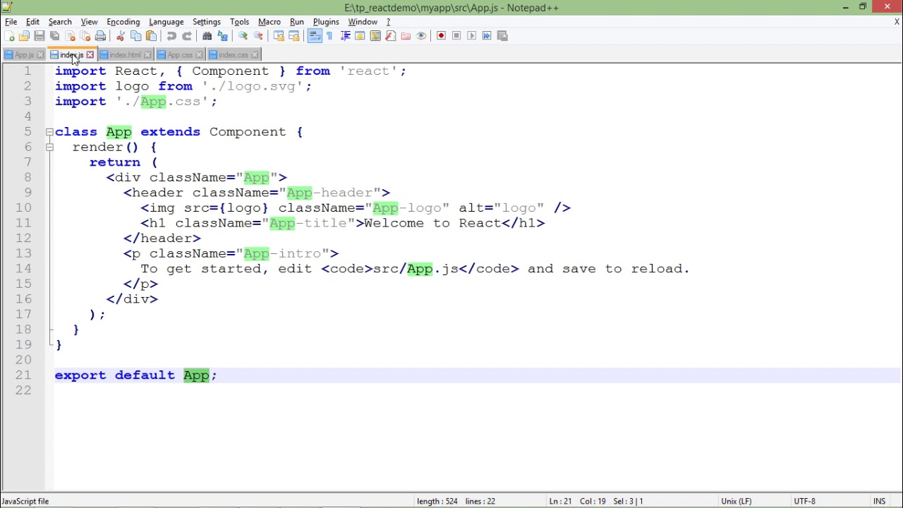 ReactJS - Getting Started