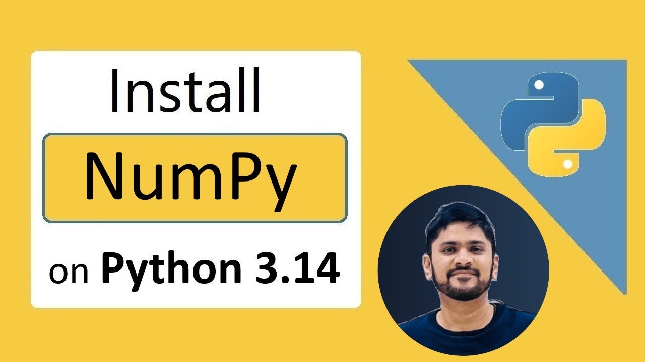 How to Install NumPy with latest Python 3.14 on Windows 10/11 [2025 Update] NumPy Tutorial