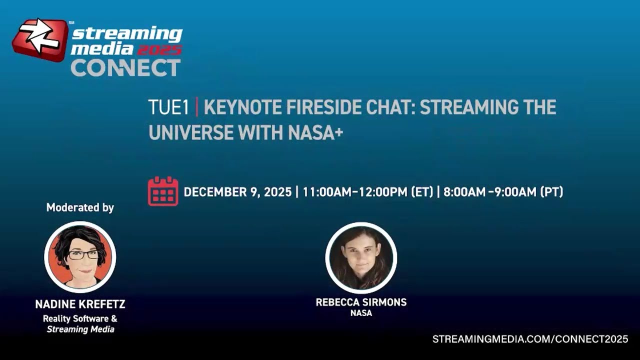 Keynote Fireside Chat: Streaming the Universe with NASA+