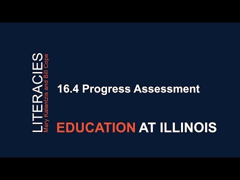 16.4 Progress Assessment