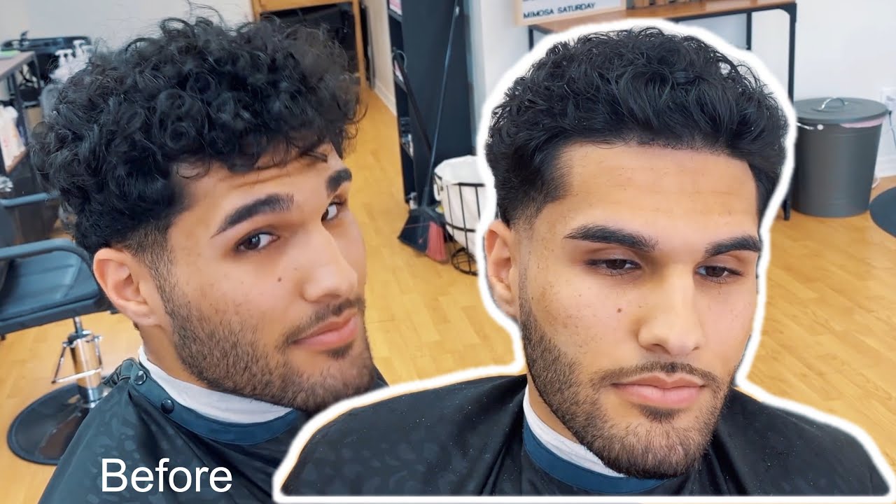 High School Student with Beard Gets Clean Mid Taper! BARBER TUTORIAL