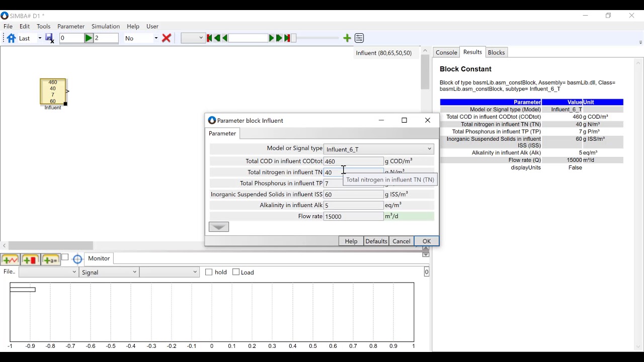 SIMBA Tutorial - Inserting and connecting blocks