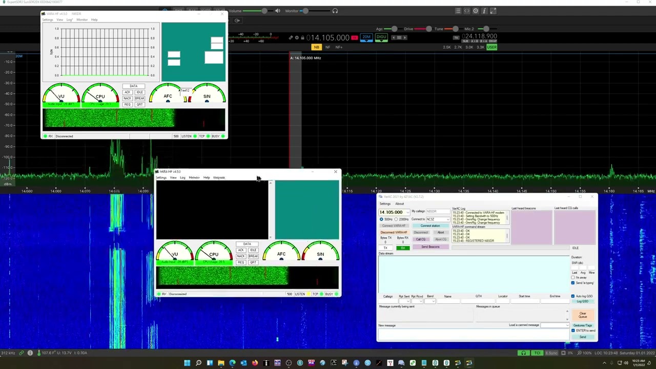 VarAC P2P Digital Mode Chatting Application - GadgeteerZA