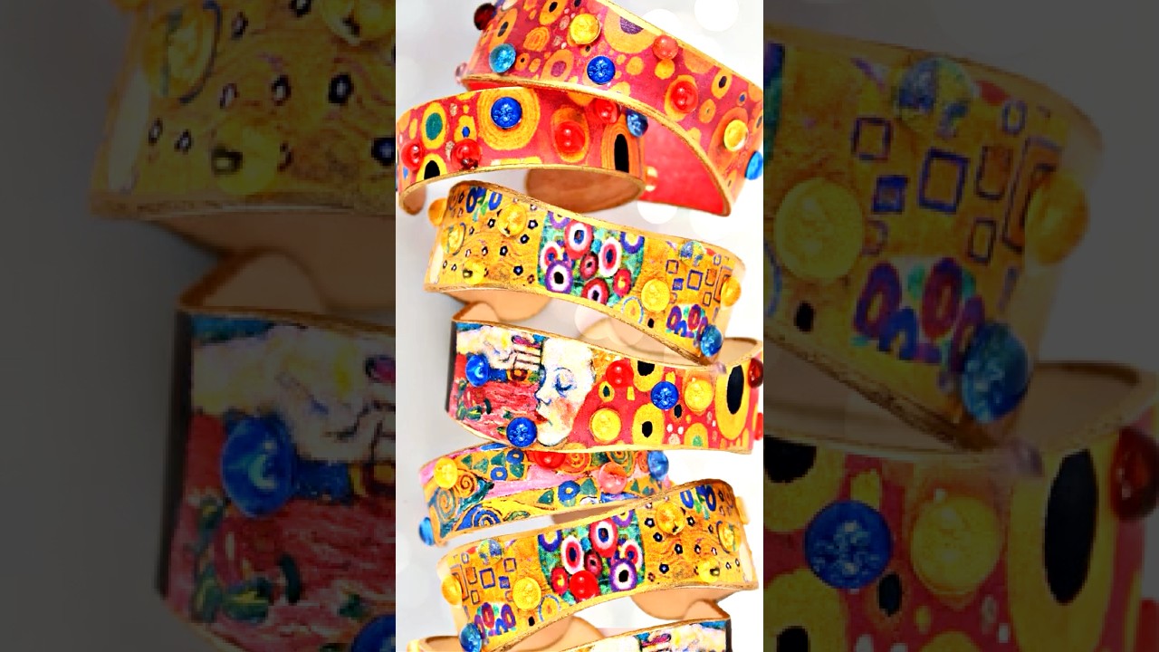 Popsicle Stick Bangles - WOW! #MakeYourMark #jewelrymaking