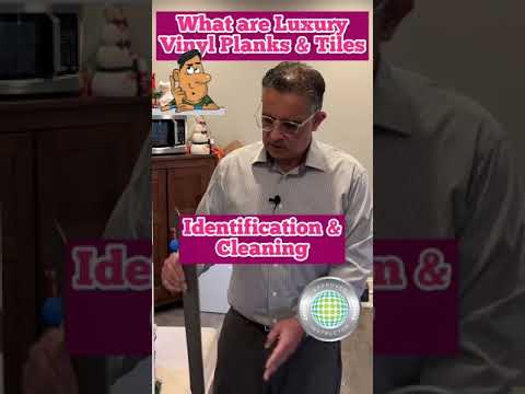 What is luxury vinyl tile - LVT, what is luxury vinyl plank- LVP. Resilient vinyl tile ID.