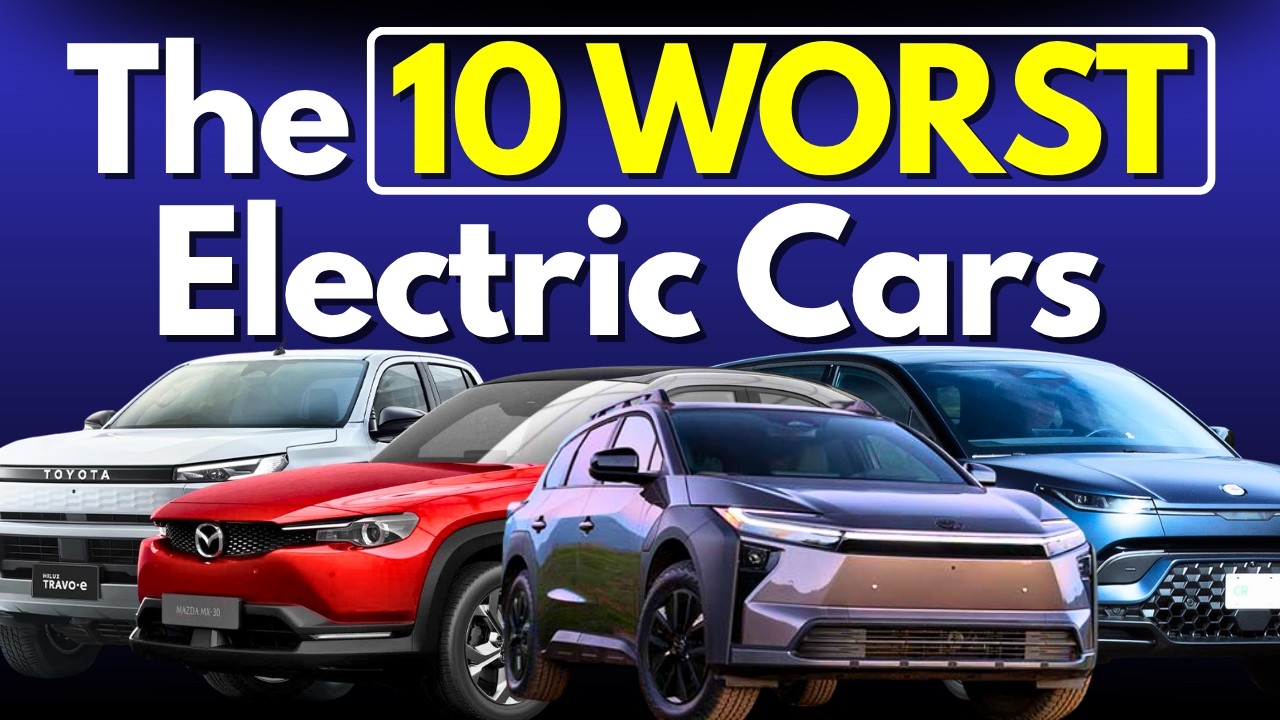 The 10 WORST Electric Cars - AVOID These EVs, even if they are discounted!