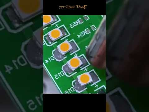 high quality smd led soldering ????#jlcpcb