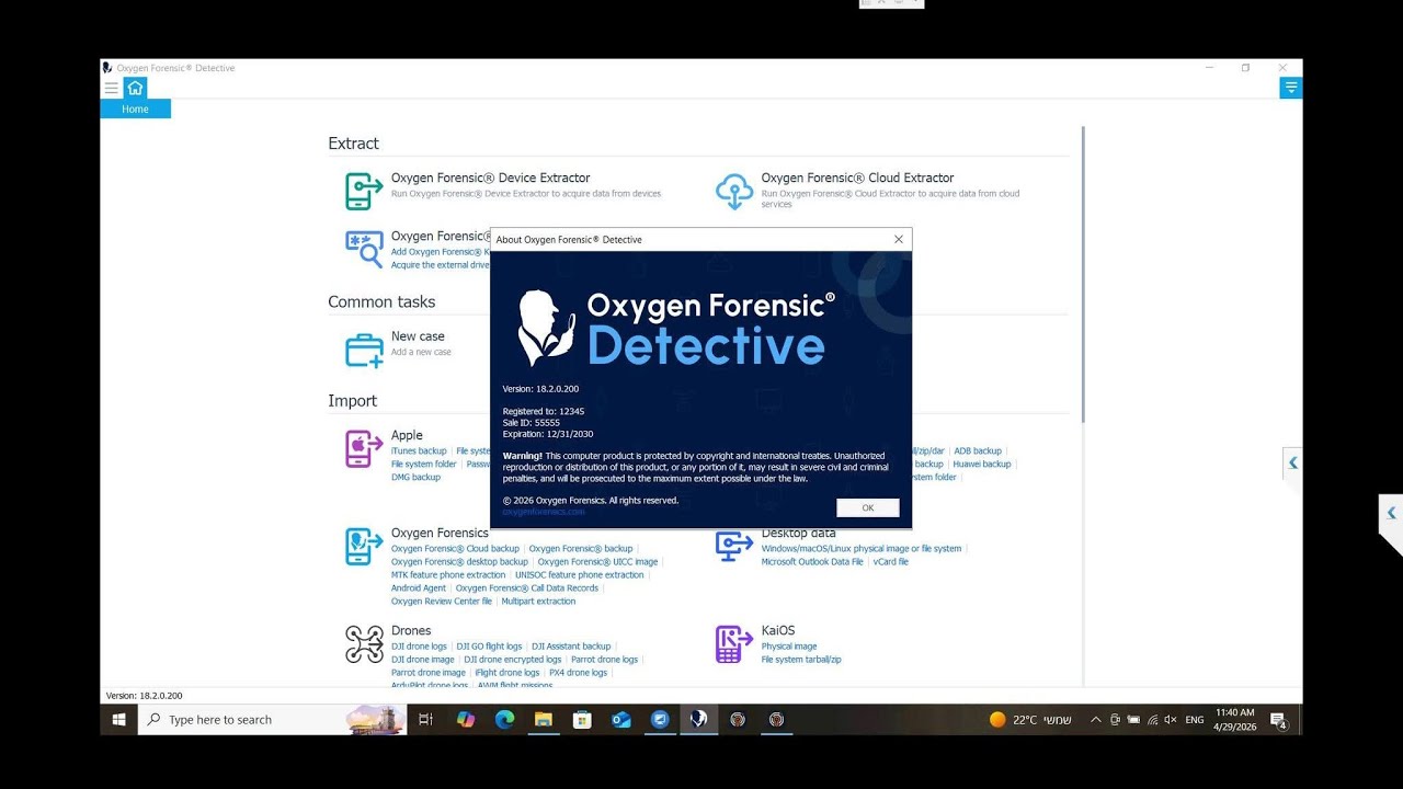 Oxygen Forensic Detective 2026 Latest Released #Oxygen_forensic