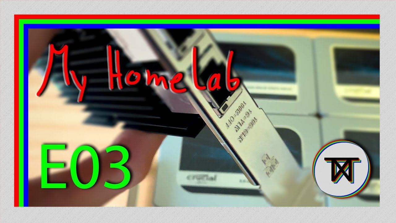 Big SSD and 10Gbit/s server upgrade! - My Homelab [E03]