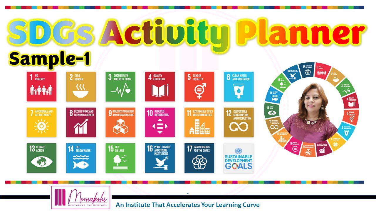 Annual SDGs Activity Planner/ Calendar (Sample 1)