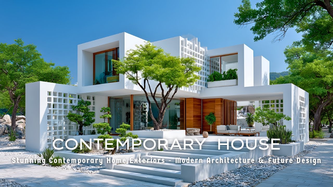 Top Contemporary House Designs 2025 | Innovative Modern Exterior Ideas