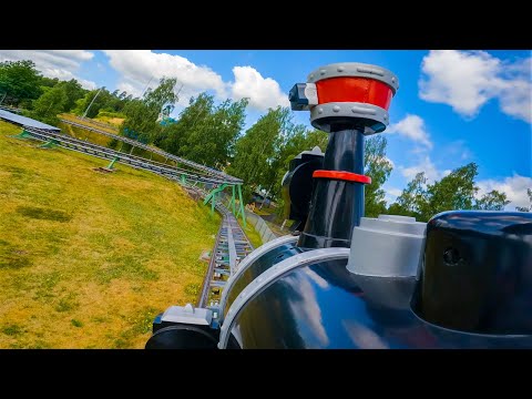 Gruvbanan 4K 60fps front-seat on-ride POV Skara Sommerland (2023)