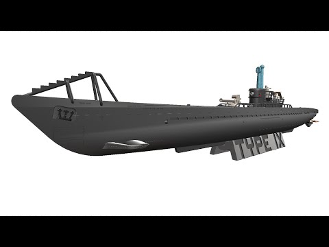 Type IX German Submarine WWII by endtas - Thingiverse