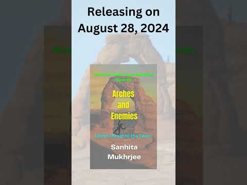 Arches and Enemies Releasing on August 28, 2024 #thriller #suspense #murdermystery #womensleuth