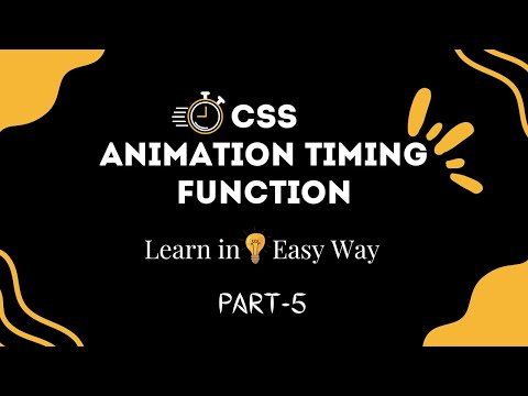 CSS Animations Part 5: Animation Timing Functions
