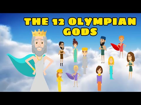 THE 12 OLYMPIAN GODS - GREEK MYTHOLOGY - Educational video for kids - Tolito TV