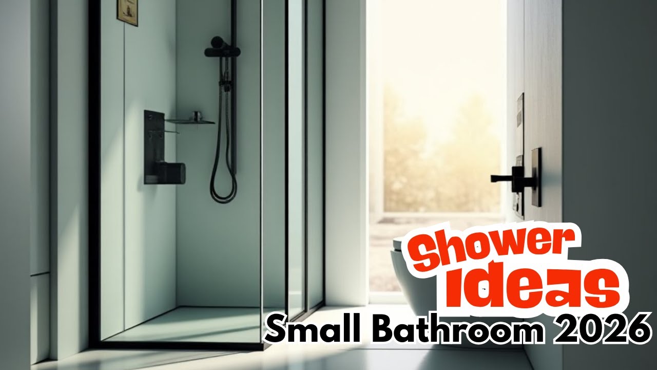 Shower Ideas for Small Bathrooms 2026 | Space Saving Designs, Glass, Walk In & Smart Shower Tips