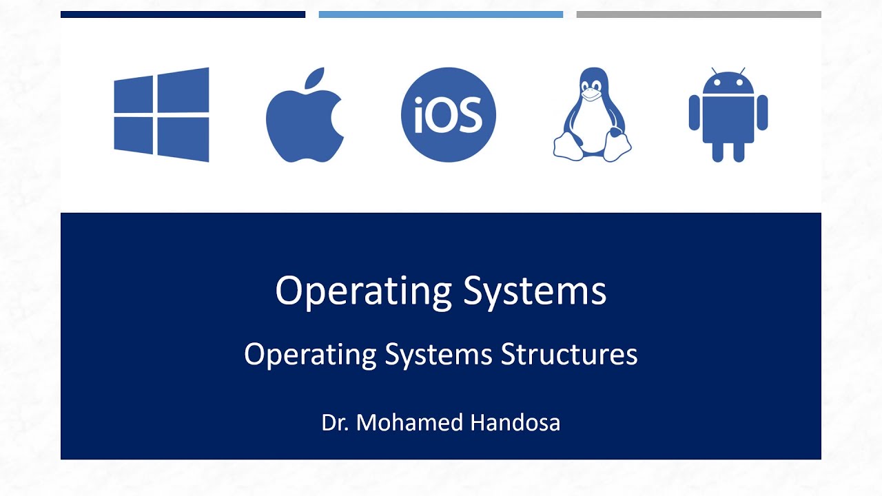 Operating Systems - 02 Structures