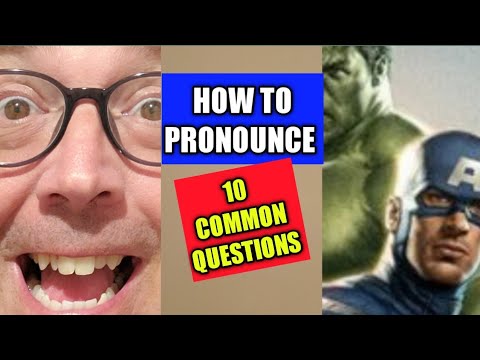 How to pronounce 10 Very Common Questions : english pronunciation