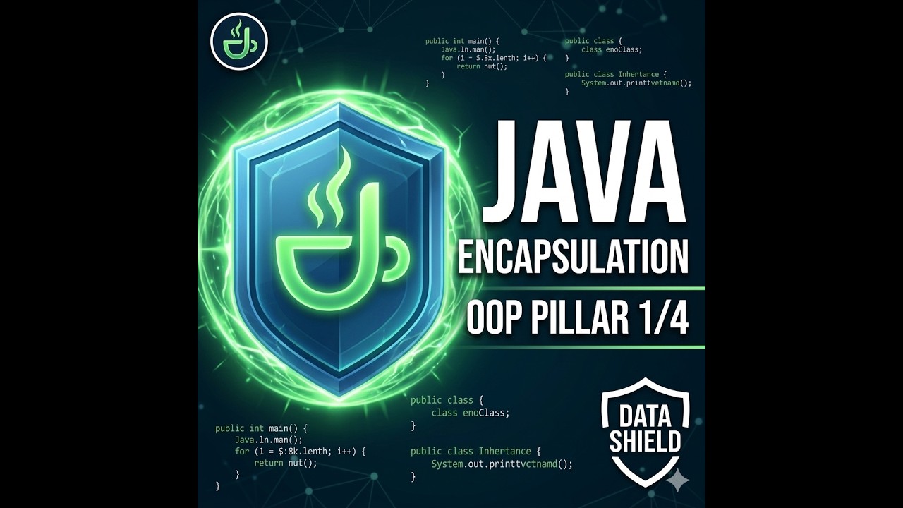Java Encapsulation Explained | OOP Pillar 1/4 | Software Development Internship Series