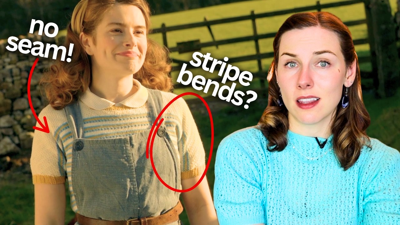 Expert Knitter Breaks Down Vintage Knits on TV (All Creatures Great & Small)