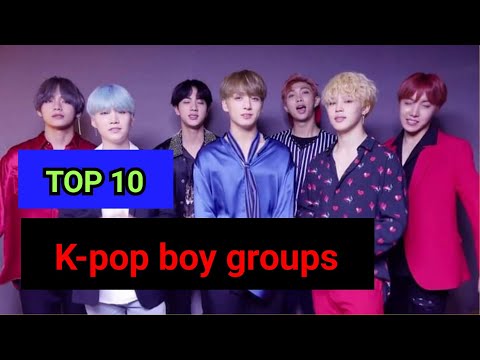 MOST POPULAR K POP BOY GROUPS.:Top 10  most popular kpop boy groups.