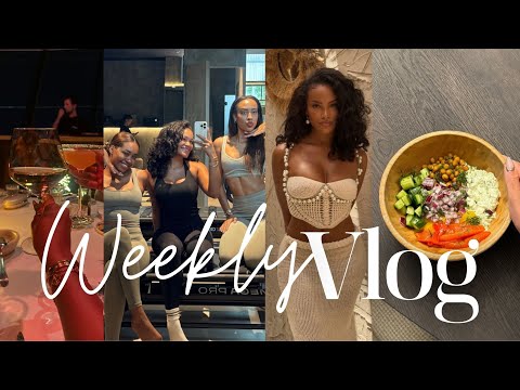 weekly vlog! birthday celebrations + new healthy recipes + beach clubs & more! allyiahsface vlog