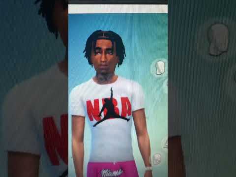 NBA Youngboy Custom Sims 4 CC On My Patreon Link In Description #nbayoungboy #yb #ts4cc #patreon