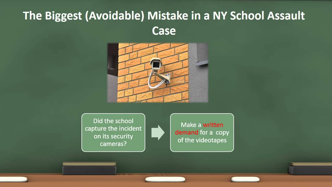 The Biggest (Avoidable) Mistake in a NY School Assault Case | Law ...