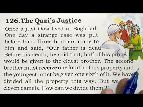 The Qazi's justice| कहानी से अंग्रेजी सिखे |hindi to english translation story prectice|