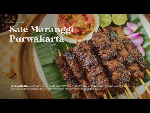 Resep Sate Maranggi | Sate Rempah Lezat Khas Purwakarta
