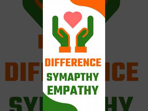 Sympathy vs empathy vs apathy
