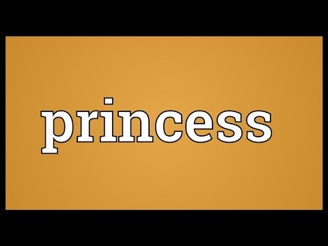 Princess Meaning