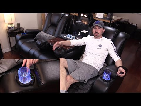 Home Theater Sofa Couch with Power Everything !!!