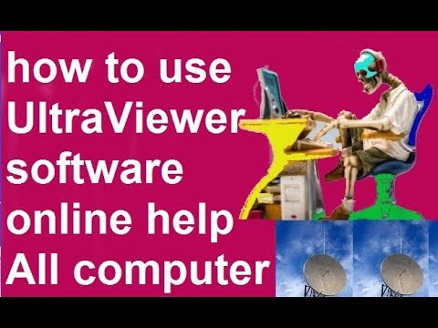 How to use remote support software ultra viewer