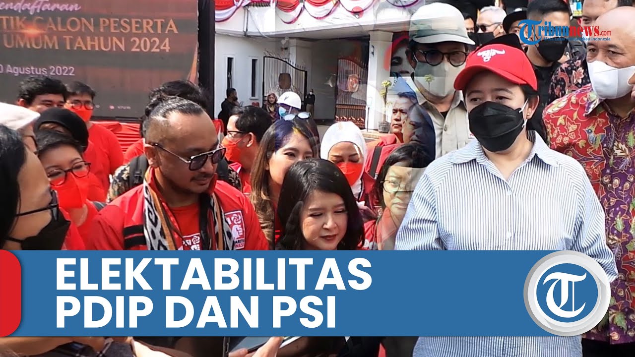 PDIP dan PSI Jadi Parpol dengan Elektabilitas Tertinggi di DKI Jakarta Berdasarkan Hasil Survei ...