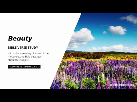 Bible Verses About Beauty