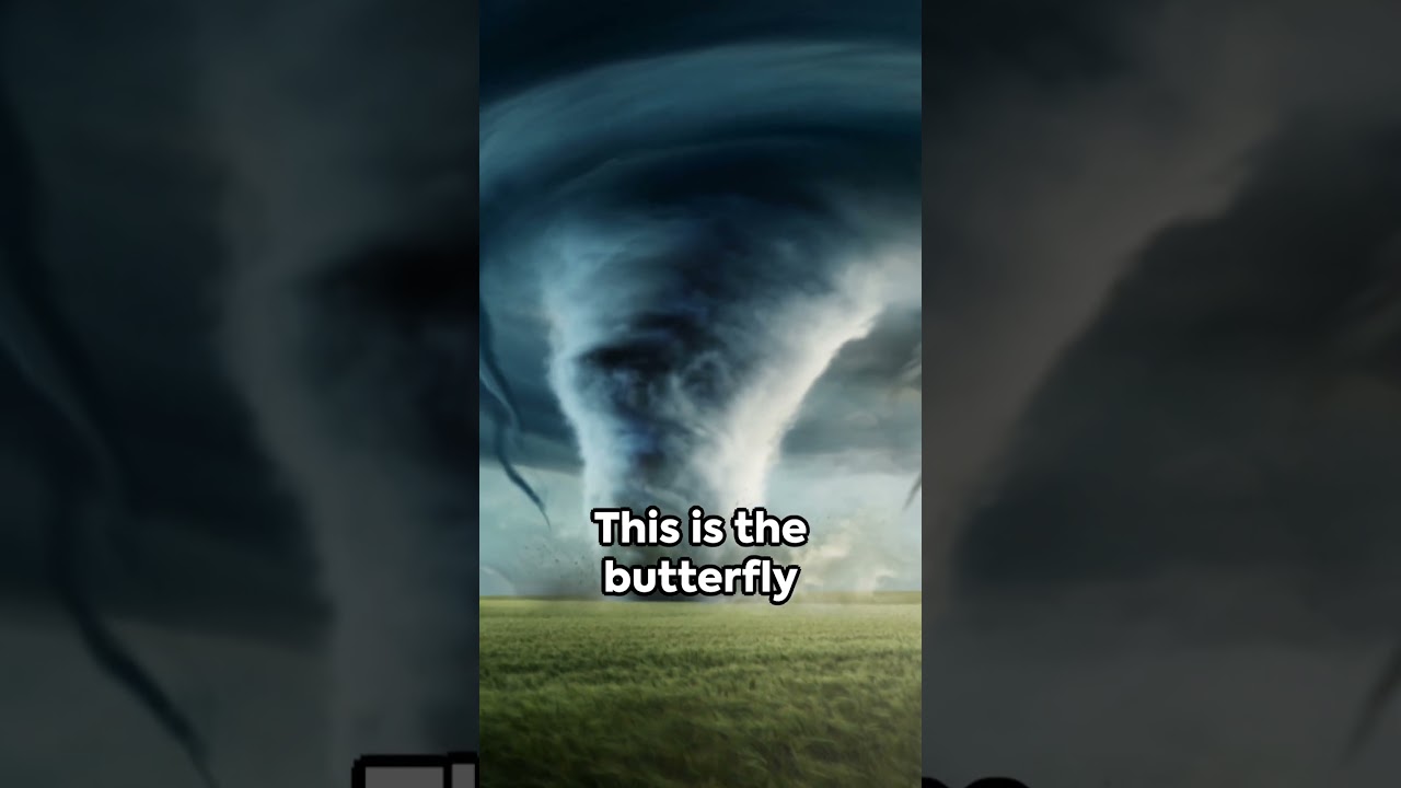 The Butterfly Effect: Chaos Theory Explained #physics #chaos #energy #butterflyeffect