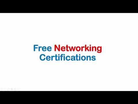 Free Networking Certifications | English
